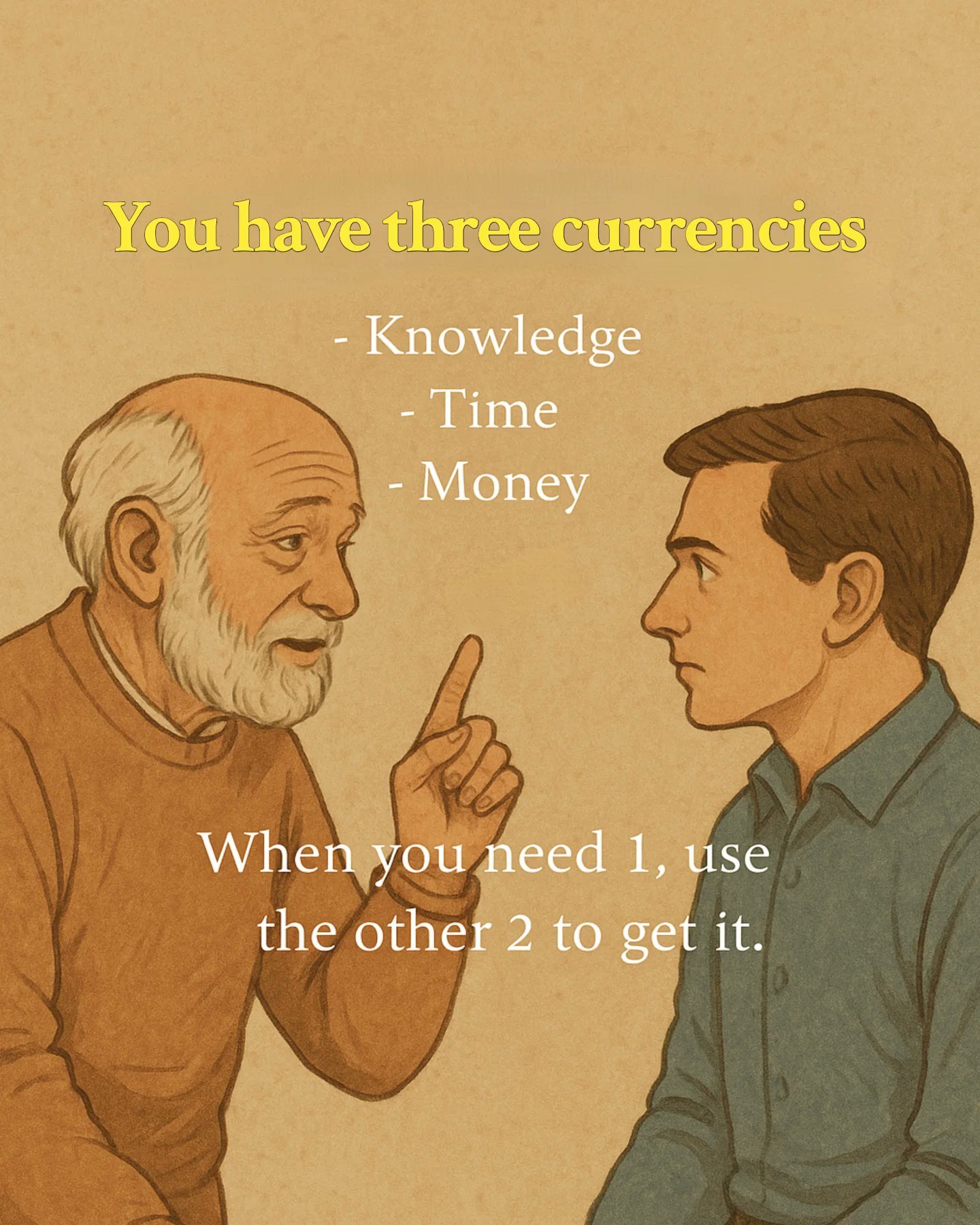 The Triple Currency of Life: Time, Money, and Knowledge – Mehran Muslimi
